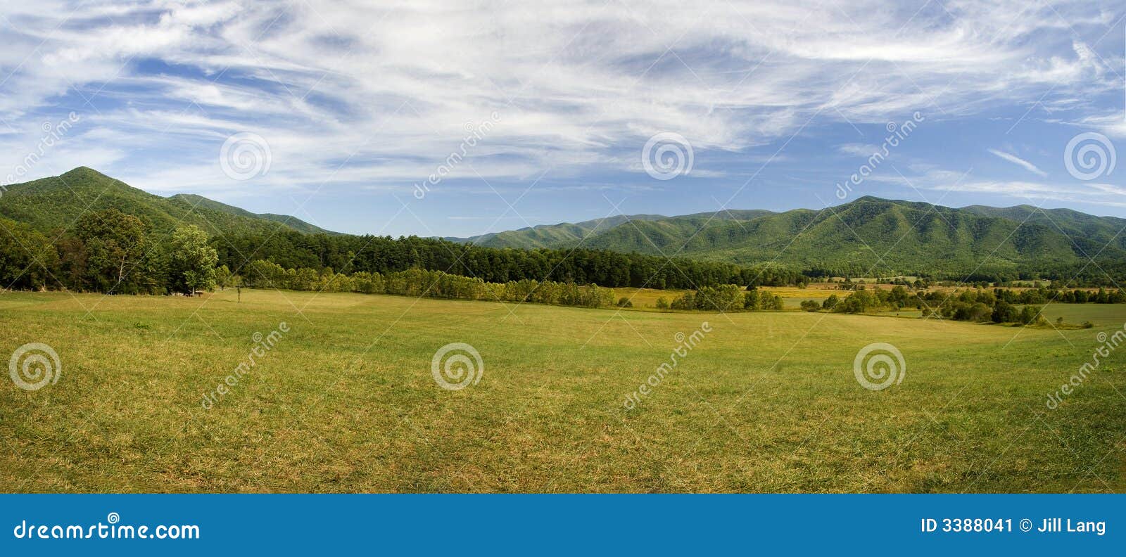Field and Mountain Panorama Stock Image - Image of panoramic ...
