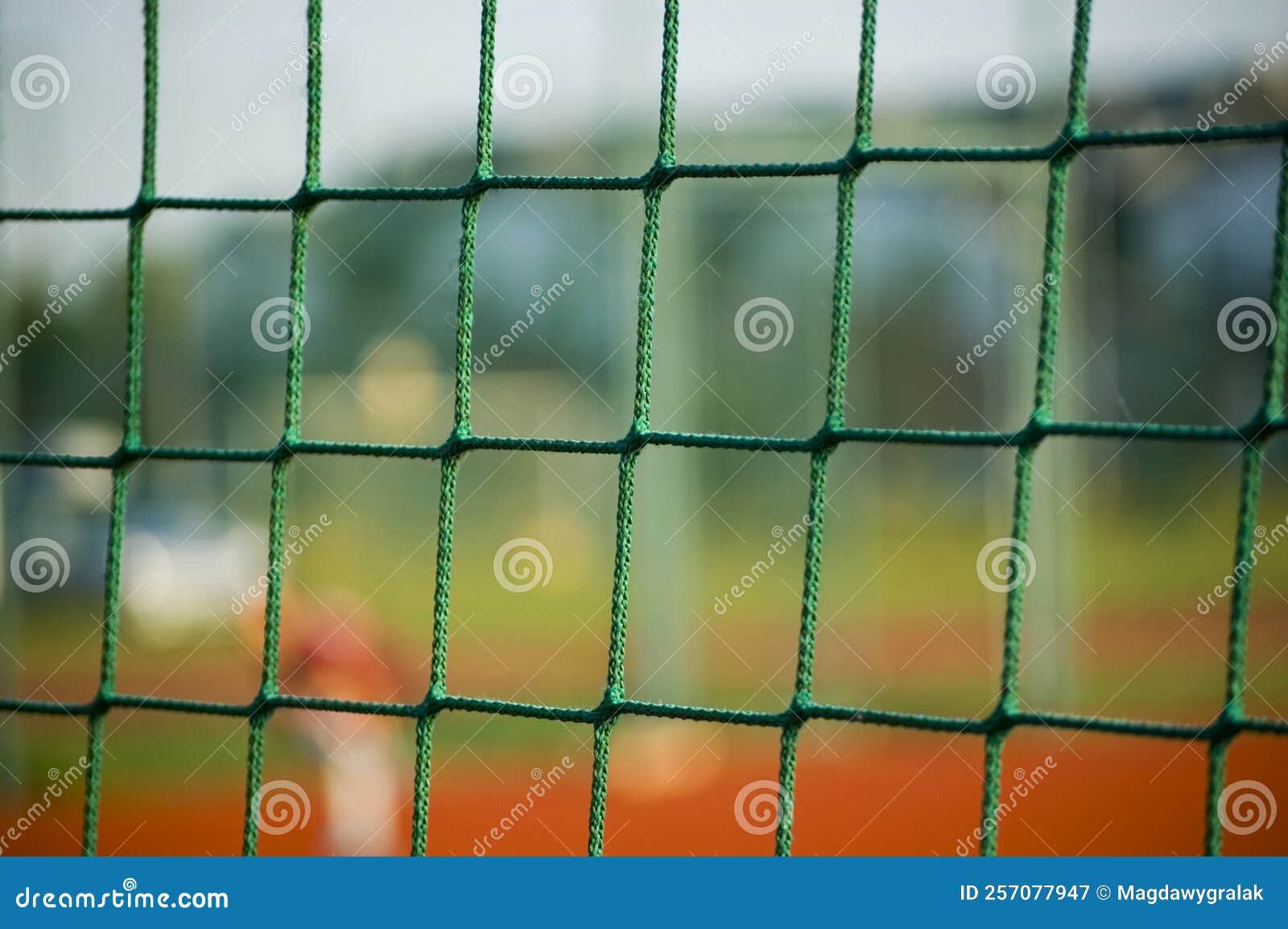 Field Screen Net Close-up. Blur Background. Stock Image - Image of ...