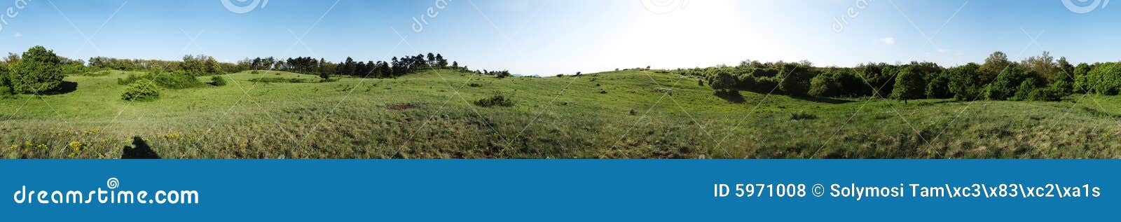 Field panorama stock photo. Image of skyline, road, panoramic - 5971008