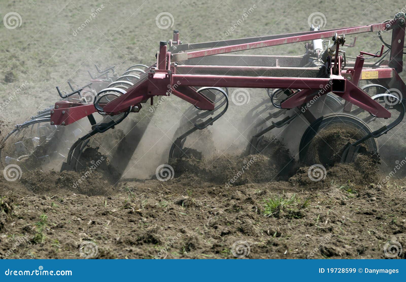 Field plowing stock image. Image of dirt, ploughing, farm - 19728599