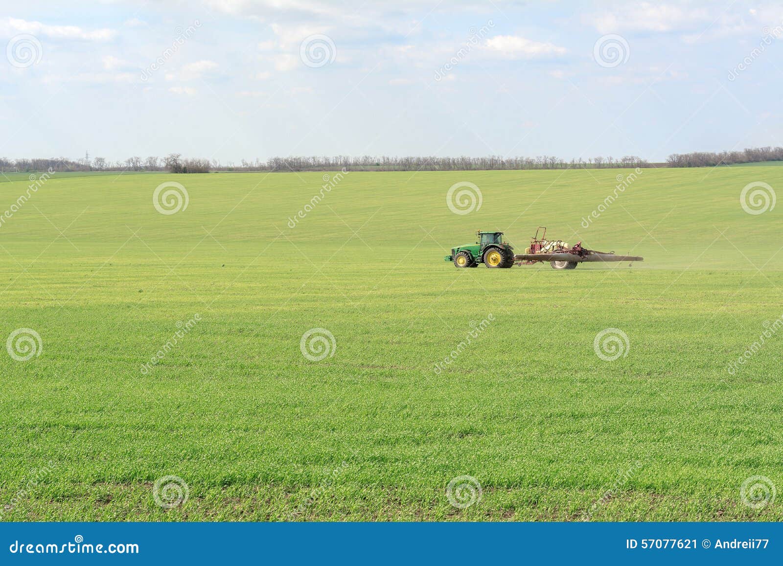 Field processing stock image. Image of growth, cultivator - 57077621