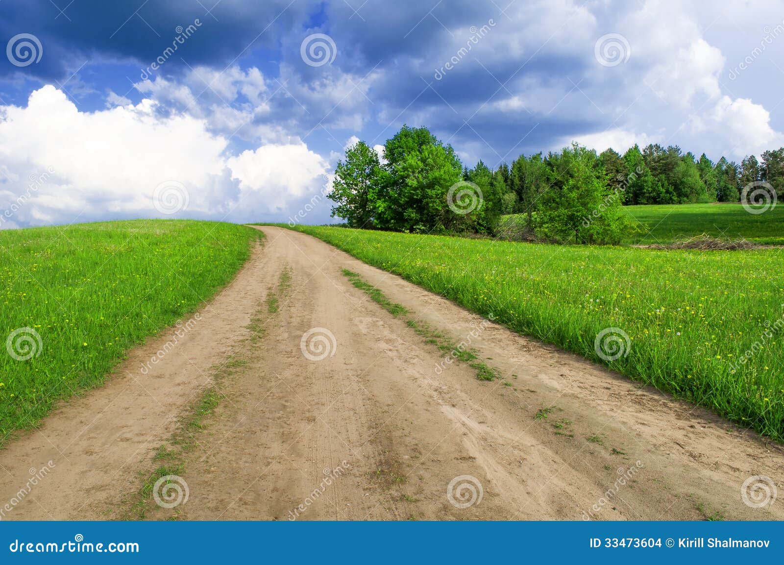 Field road stock photo. Image of land, bright, road, landscape - 33473604