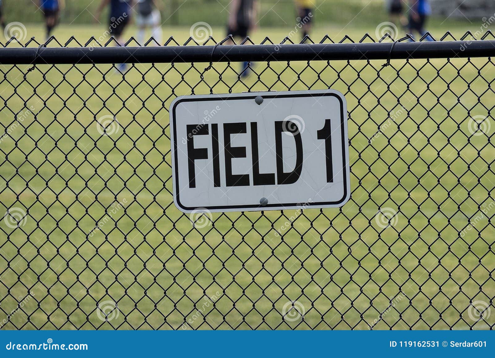 Field Sign stock image. Image of field, designation - 119162531