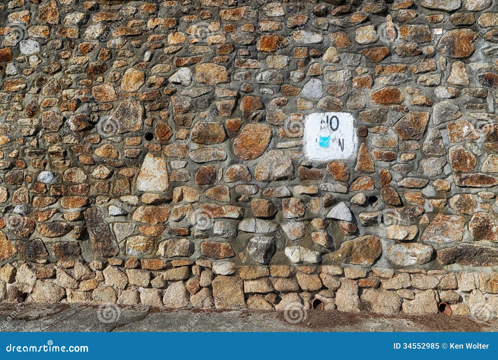Field Stone Background or Backdrop Stock Image - Image of brown ...