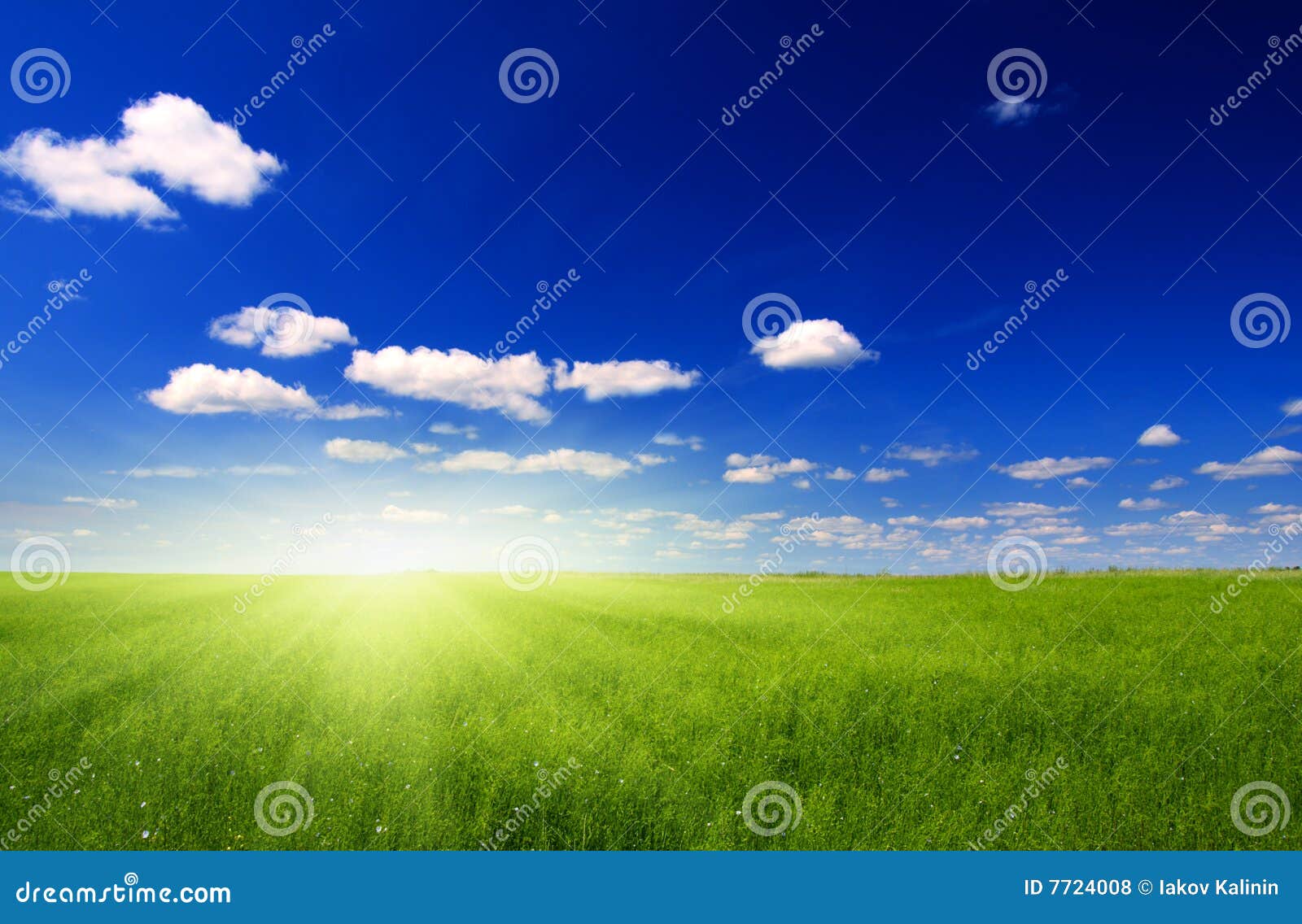 Field and sun stock photo. Image of clouds, beautiful - 7724008