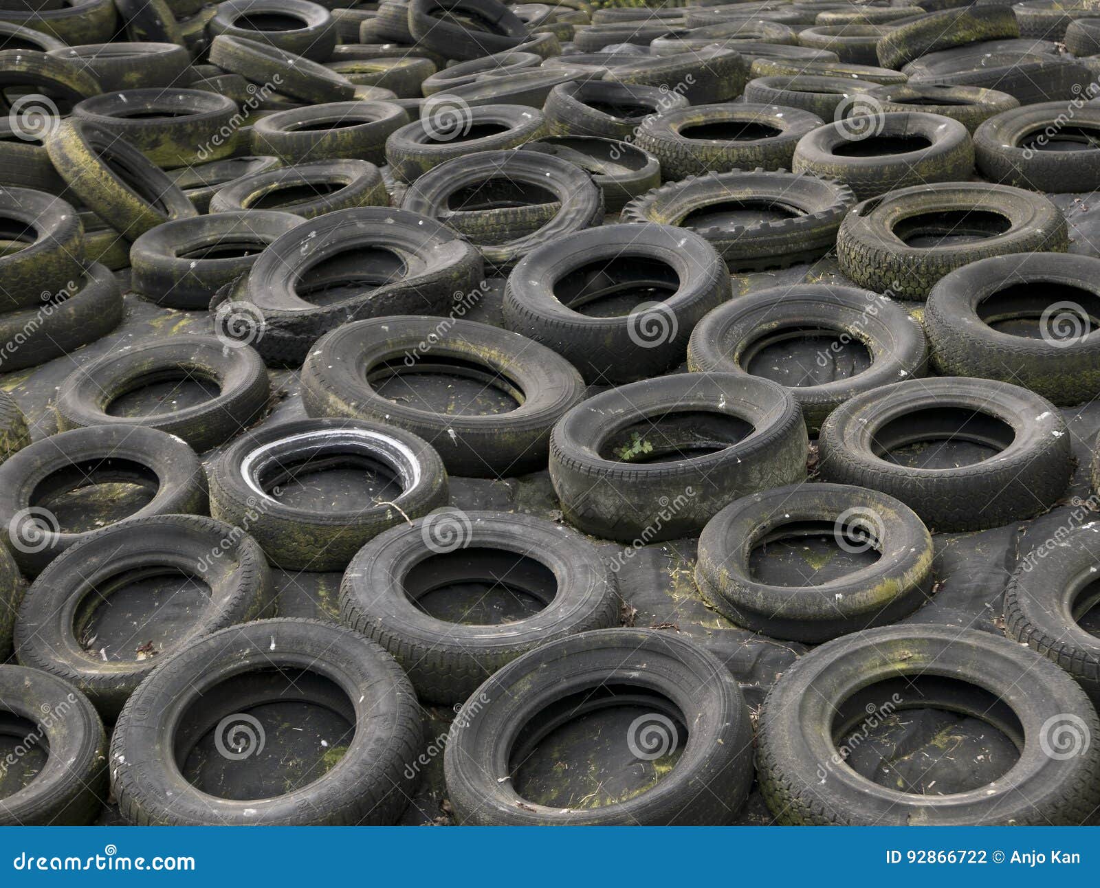 Field of tires stock photo. Image of alignment, texture - 92866722