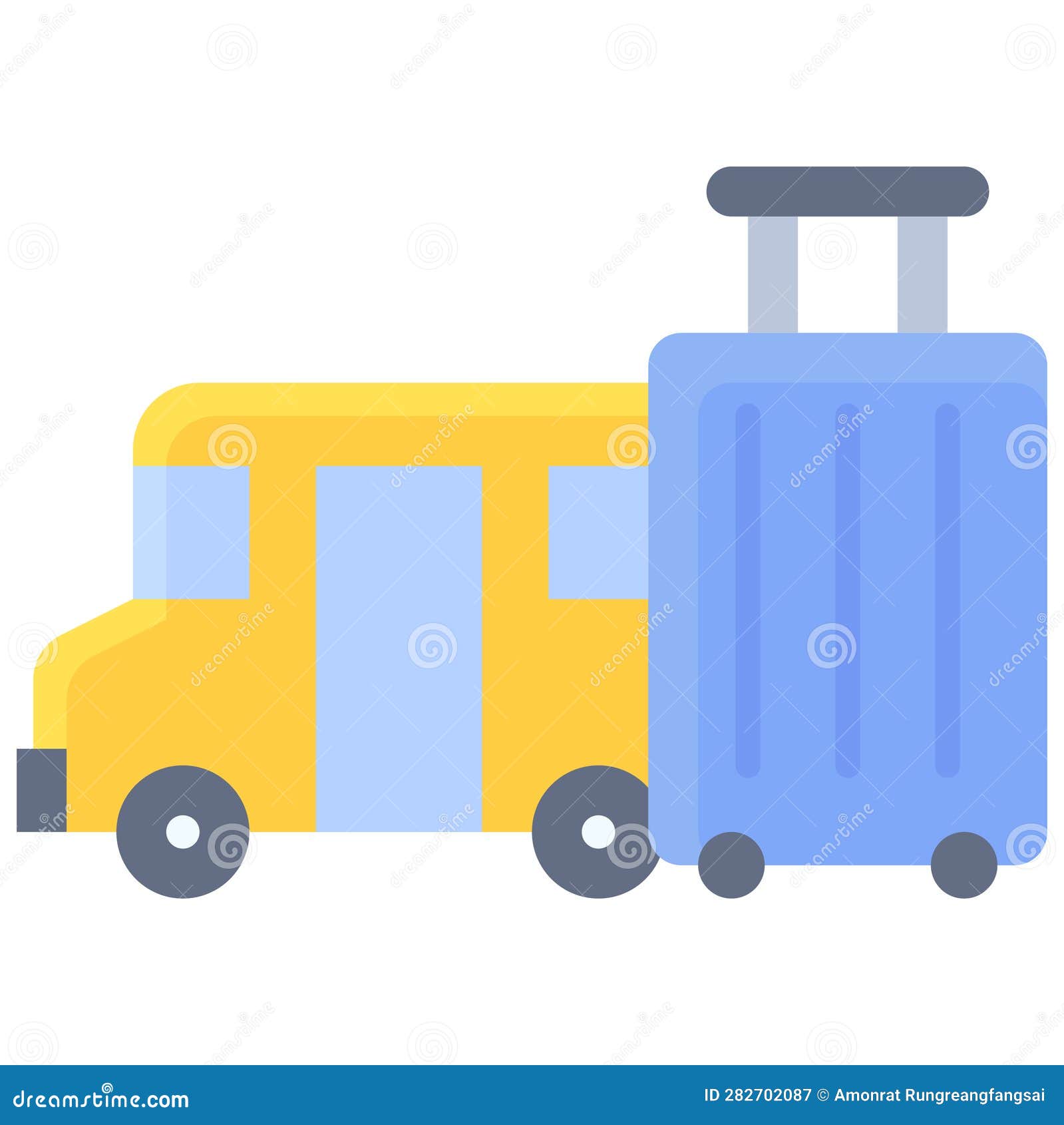 Field Trip Icon, High School Related Vector Illustration Stock Vector ...