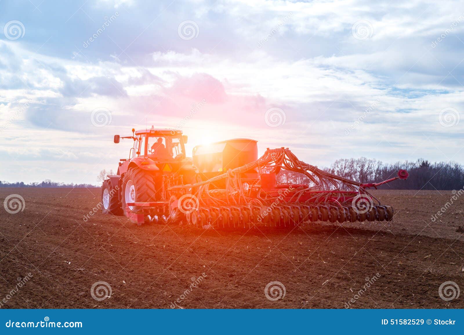 Field works stock image. Image of cultivation, occupation - 51582529