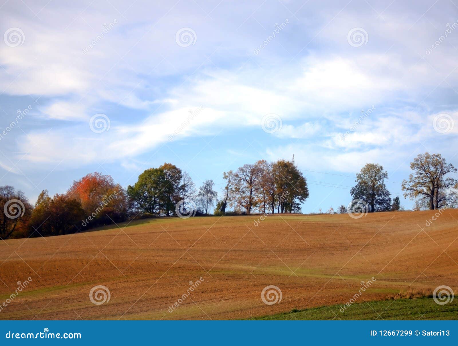 Fields stock image. Image of agriculture, clear, landscape - 12667299
