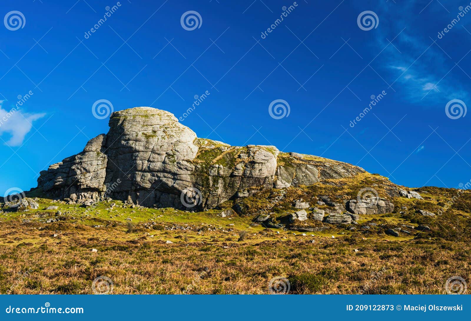 Haytor Rocks Dartmoor Park Devon England Europe Stock Image - Image of ...