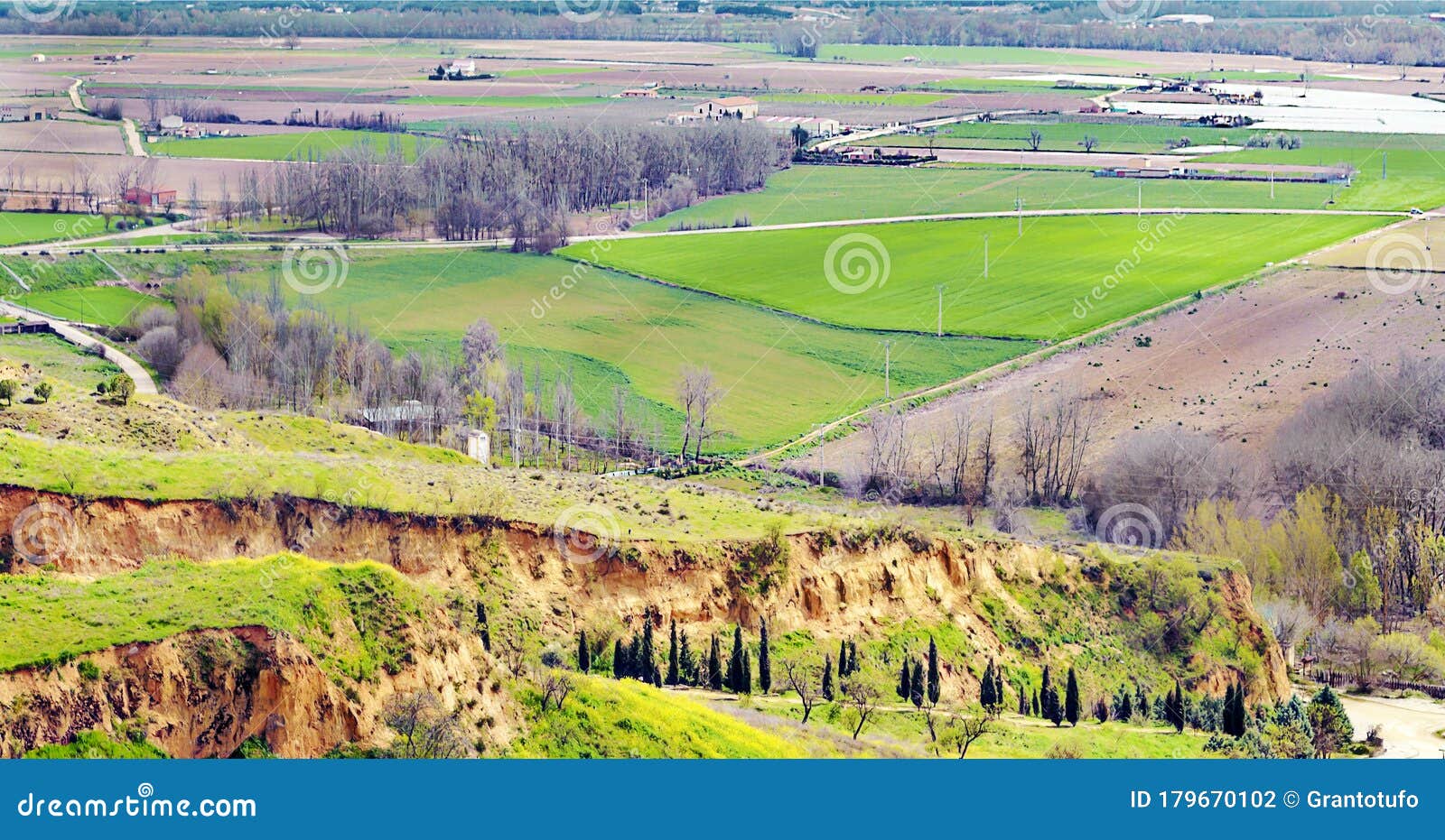 Fields of Toro stock photo. Image of mountain, duero - 179670102