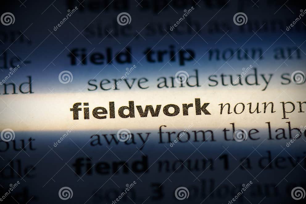 Fieldwork stock image. Image of dictionary, fieldwork - 161577645