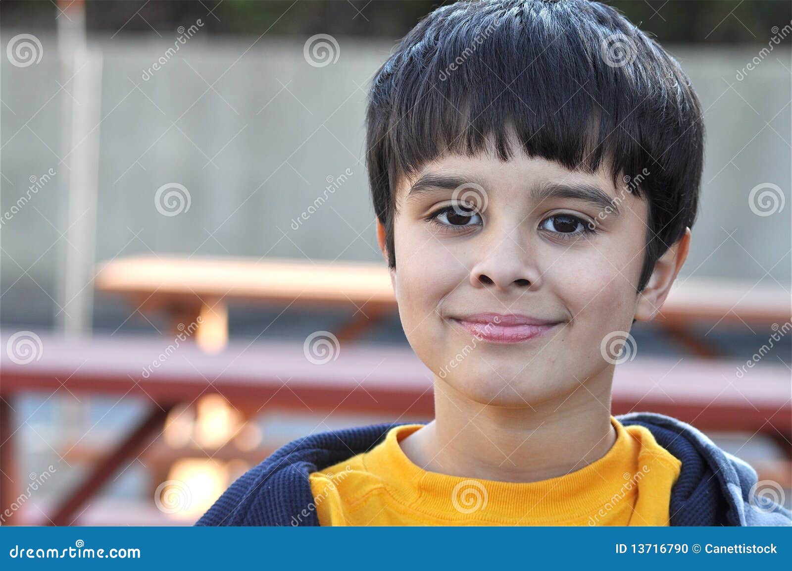 Fier et confiant photo stock. Image du adorable, heureux - 13716790