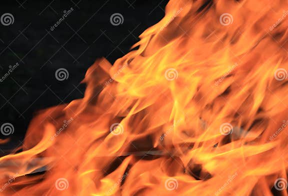 Fier4 stock image. Image of bonfire, glowing, card, harmony - 14263543