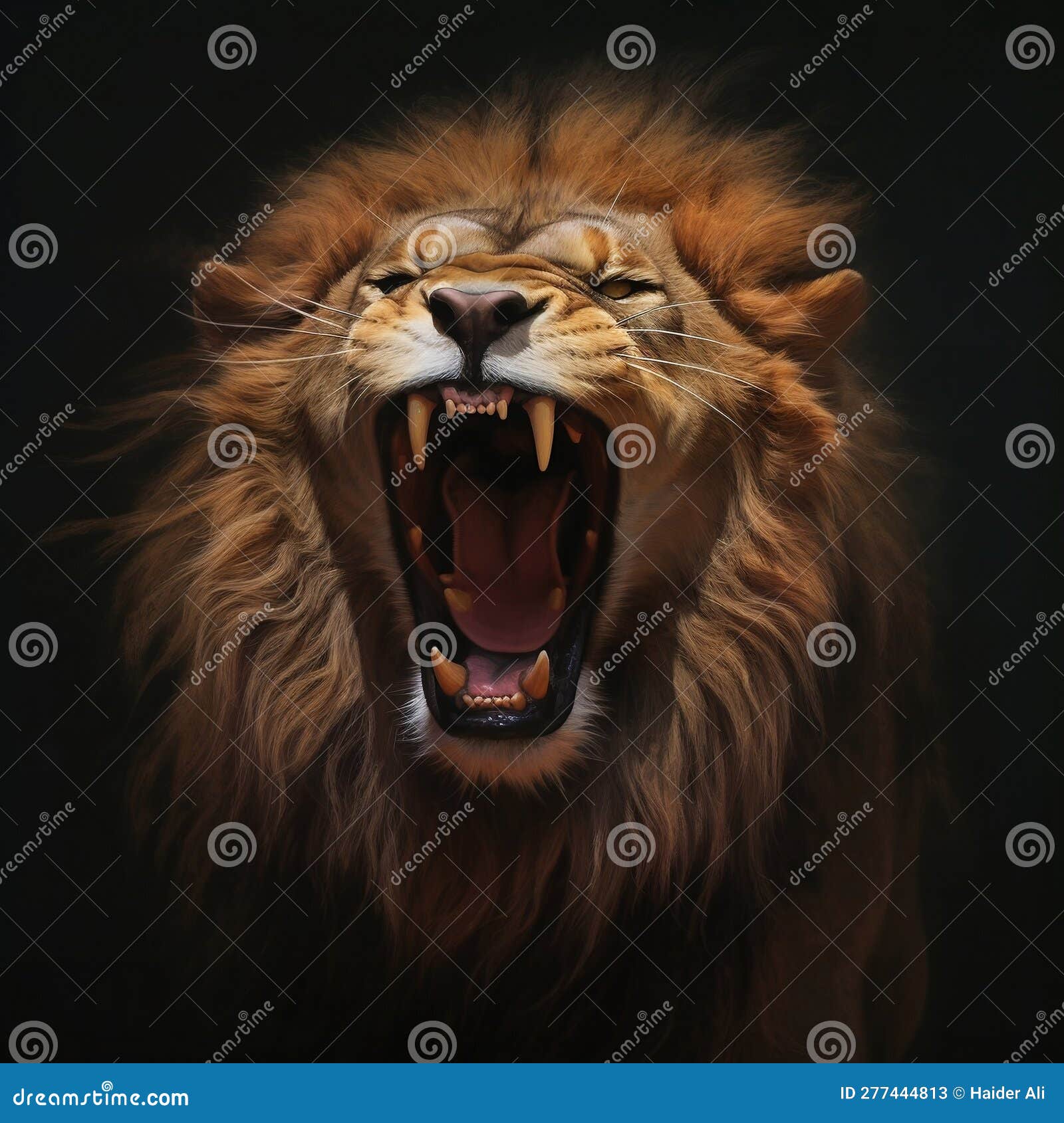 Fierce Lion Logo Royalty-Free Stock Photography | CartoonDealer.com ...