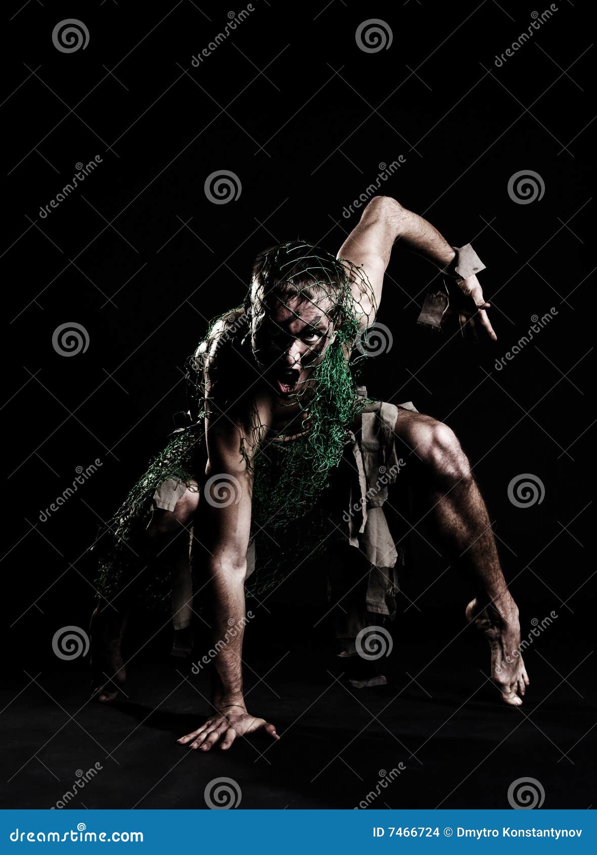 Fierce man stock photo. Image of attack, shout, abstraction - 7466724