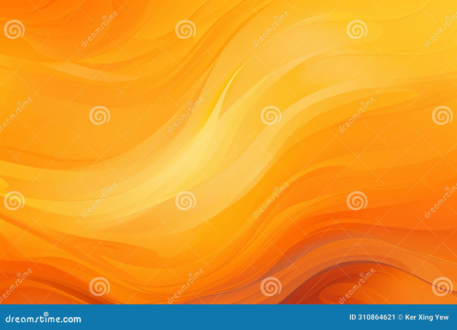 A Fierce Orange and Yellow Background with Energy Stock Illustration ...