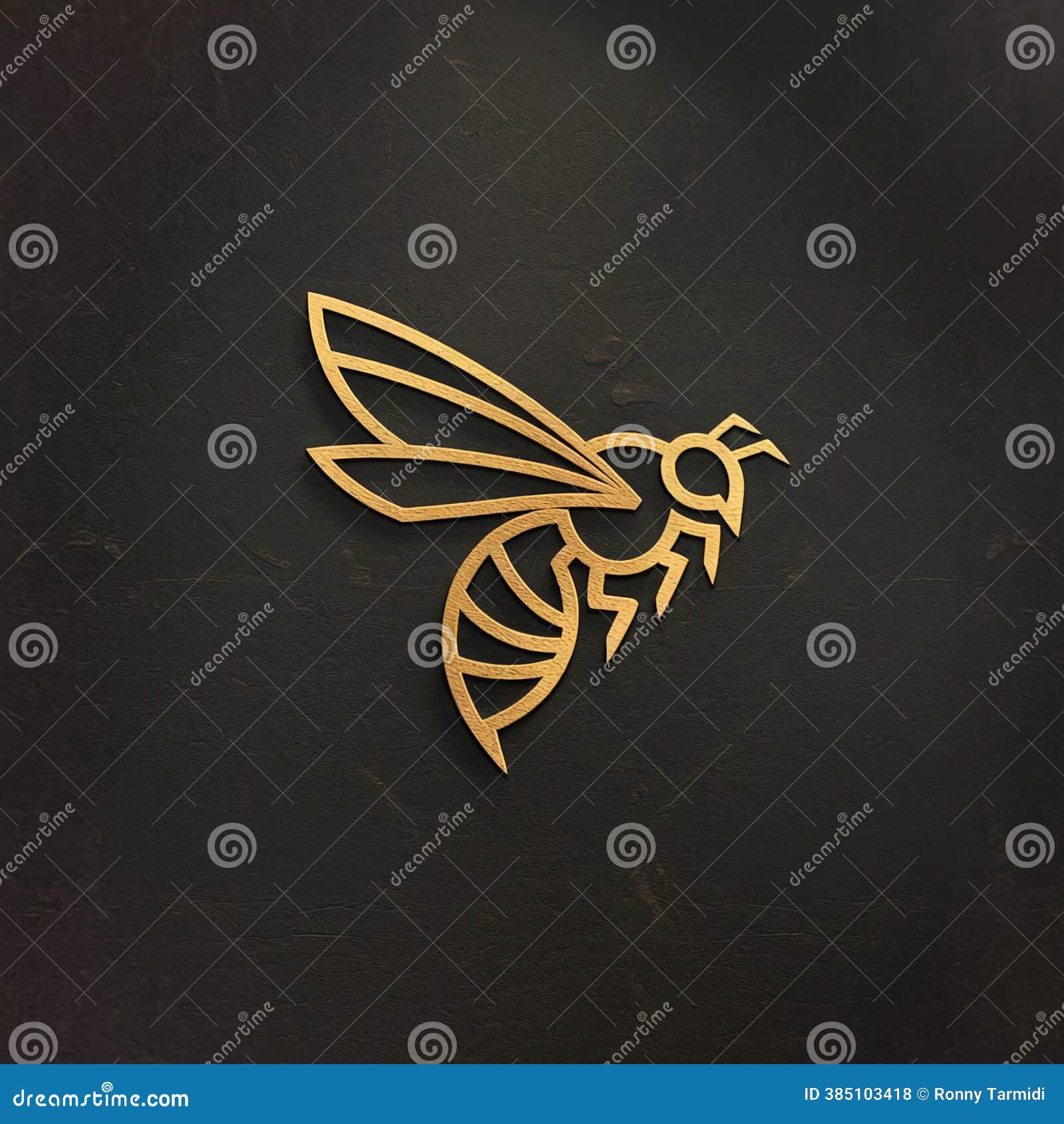 Wasp Logo Icon Designs Vector. Silhouette Of Wasp Stock Photo ...