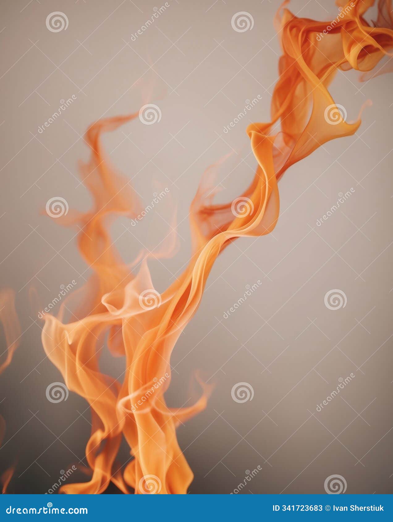 Fiery Abstract Background with Orange and Yellow Flames. Stock Image ...