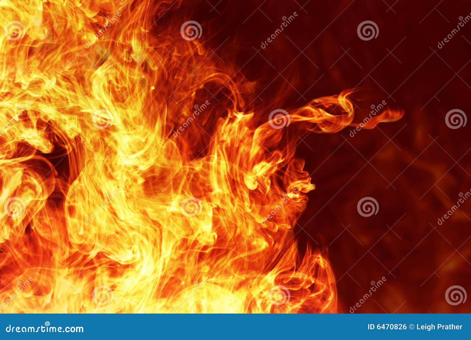 Fiery Background Royalty Free Stock Image - Image: 6470826