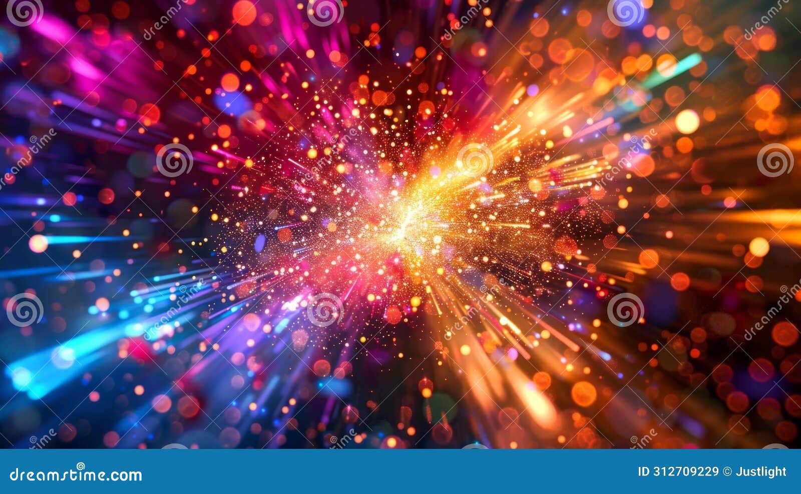 Fiery Blasts of Color and Light Explode in a Holographic Prism Breakou ...