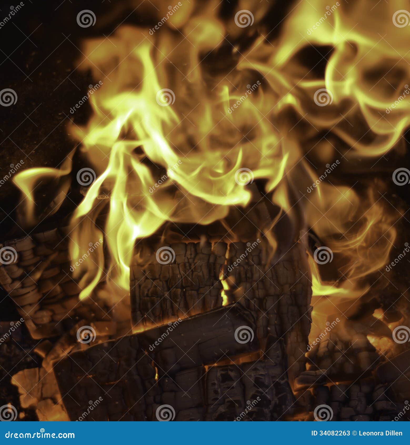 Fiery blaze stock image. Image of scorch, yellow, ablaze - 34082263