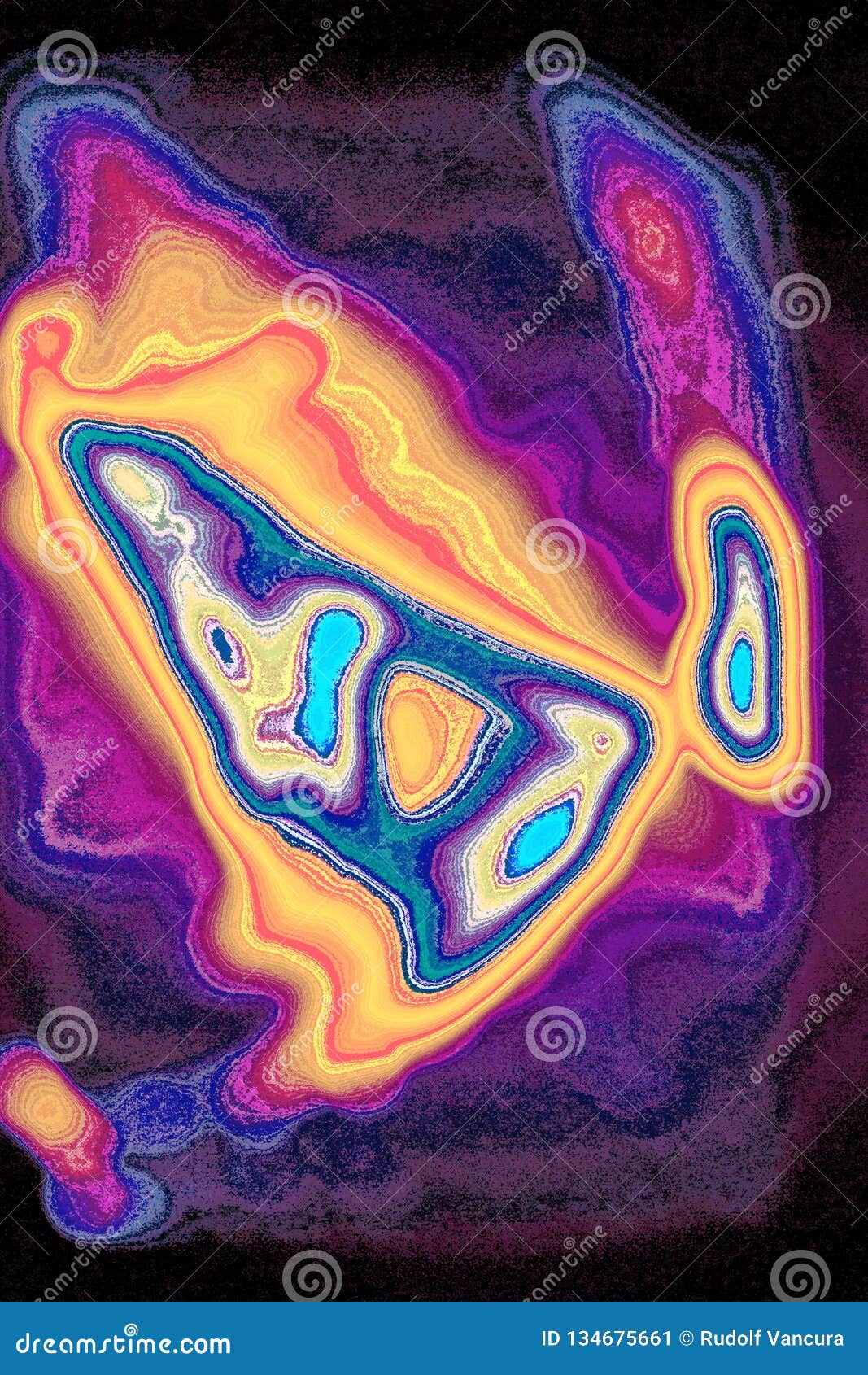 Fiery Blazing Abstract with Sparkling Colors Stock Illustration ...