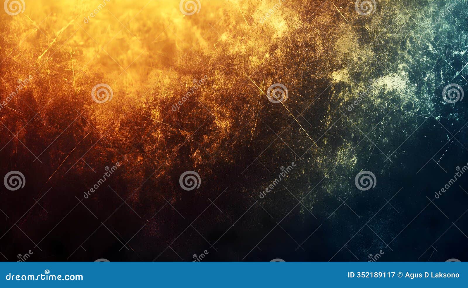 Fiery Blue Abstract Background Illustration Stock Illustration ...