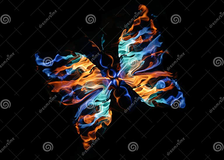 The fiery butterfly stock image. Image of soul, high, pattern - 8989837