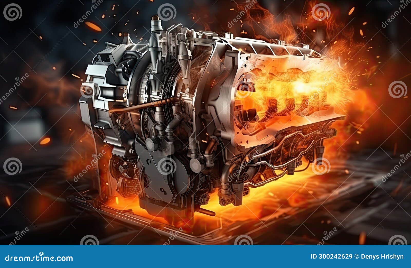 Blazing Meltdown: A Surreal Volcanic Eruption Of Melting Ice Cream ...