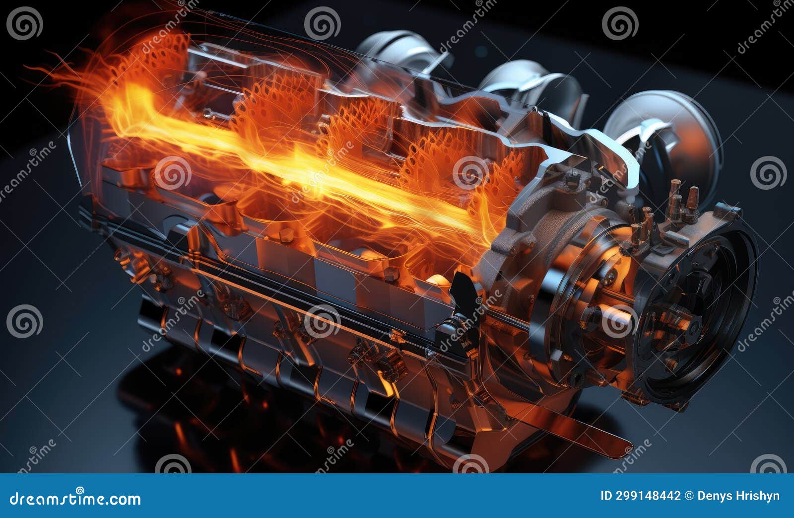 Blazing Meltdown: A Surreal Volcanic Eruption Of Melting Ice Cream ...