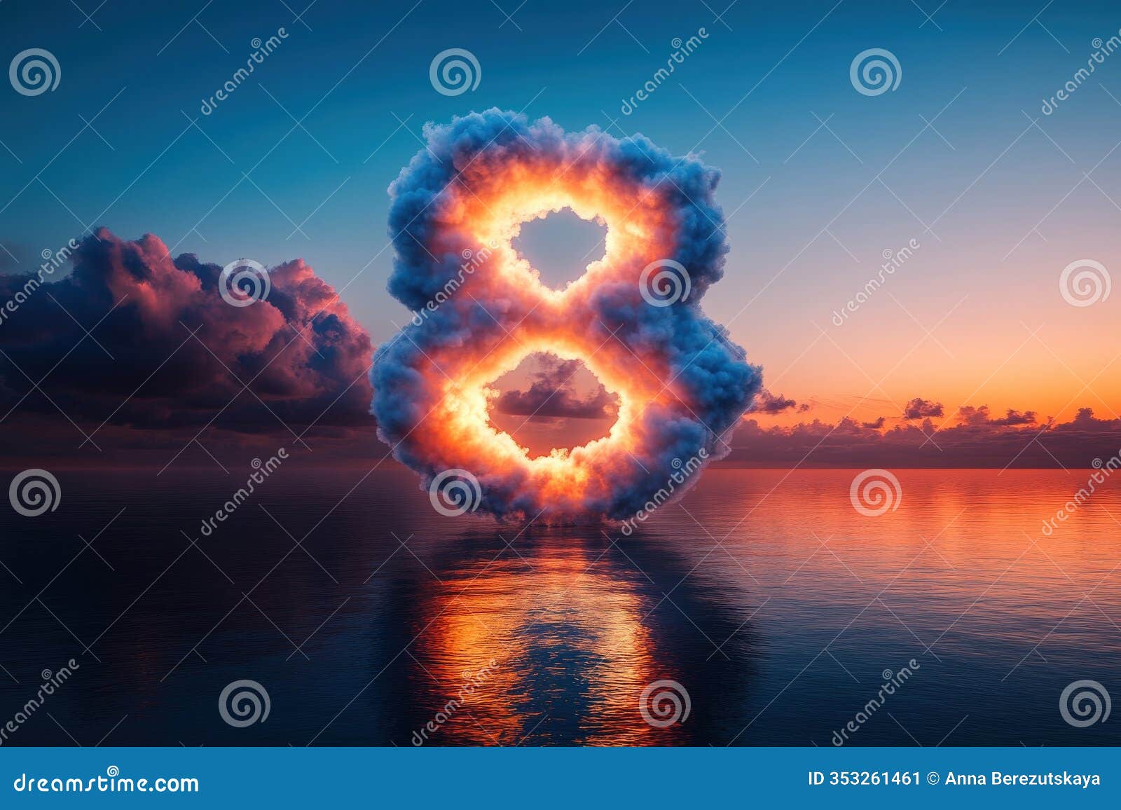 Cloud Number 1: Surrealistic Sky Art In 4k Octane Rendering Royalty ...