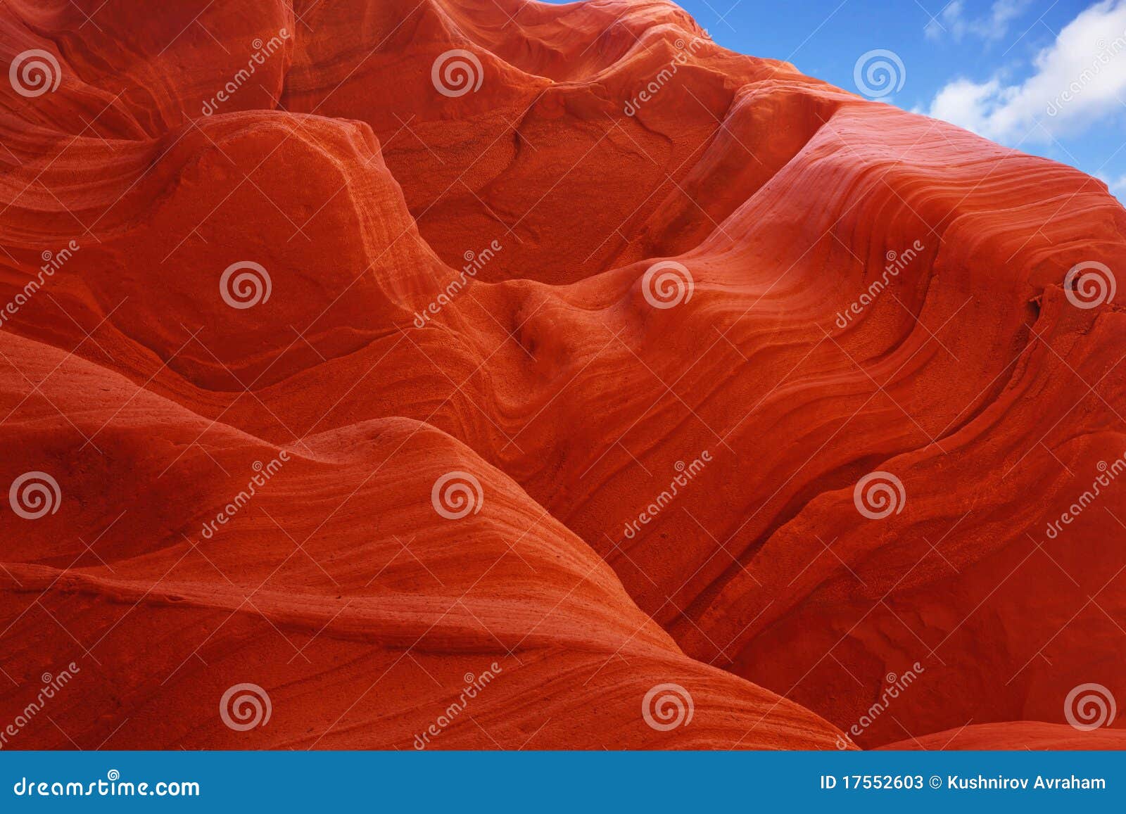 Fiery color stock image. Image of ripple, landscape, antelope - 17552603