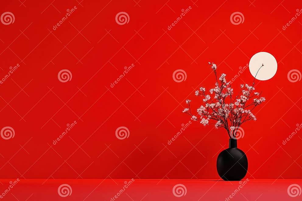 Fiery Crimson Background - Bold and Intense Red Hue for Design Projects ...