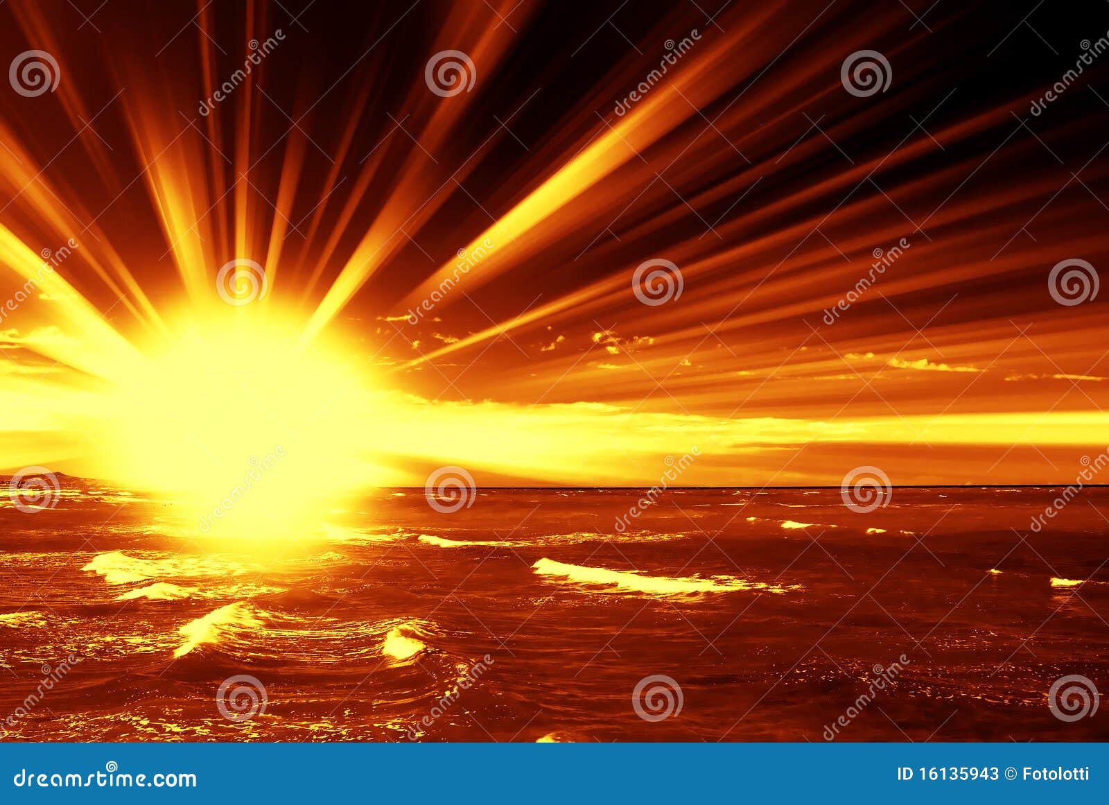Fiery Dawn Picture. Image: 16135943
