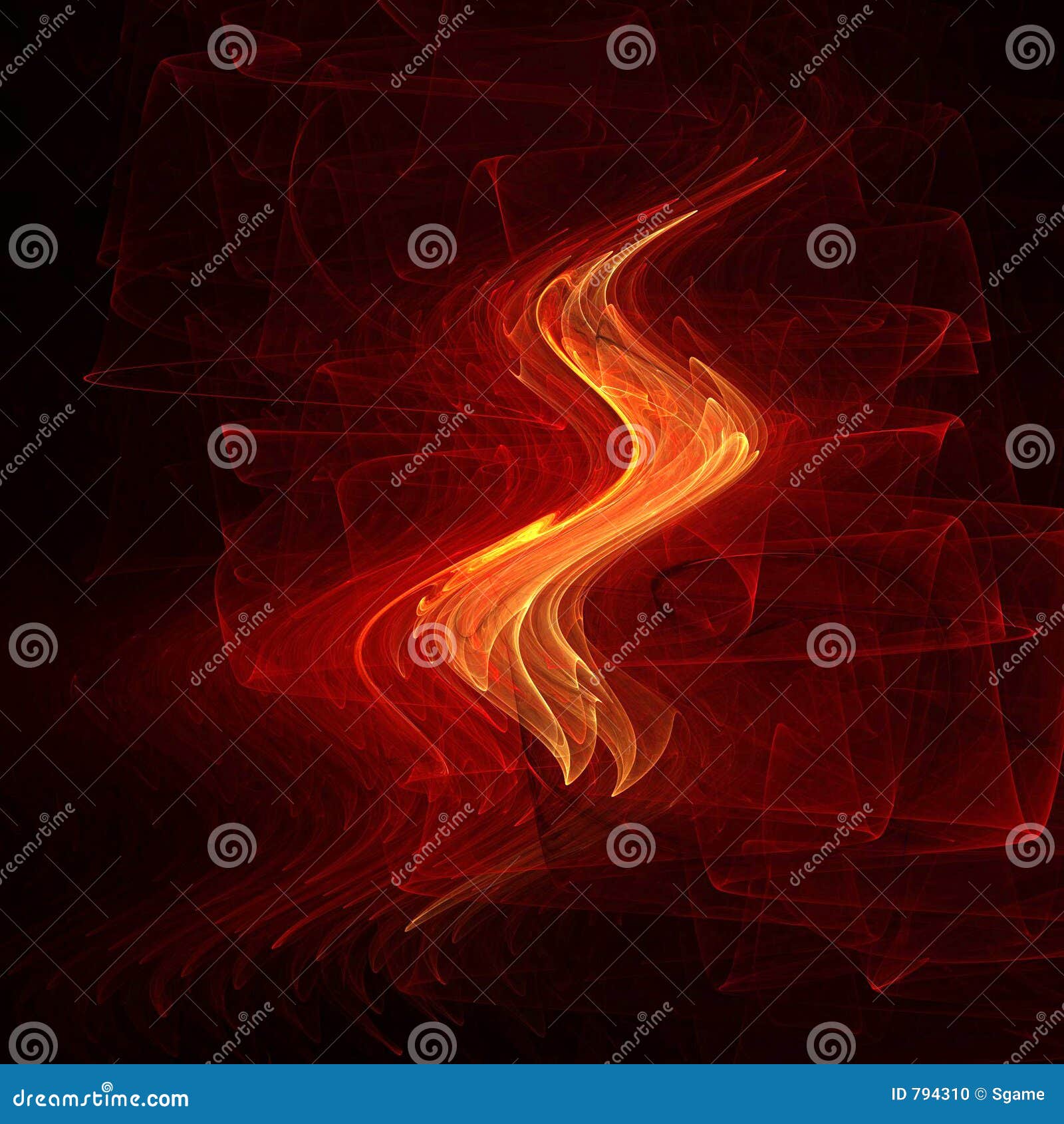 Fiery design background stock illustration. Illustration of dynamic ...