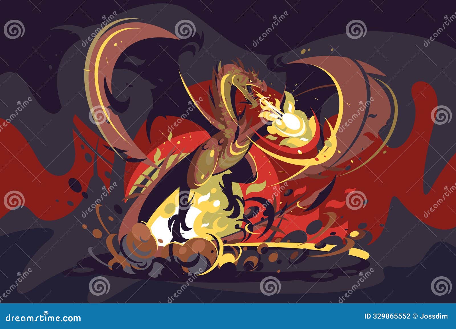 Dragon's Breath: Castle Under Siege Royalty-Free Cartoon ...