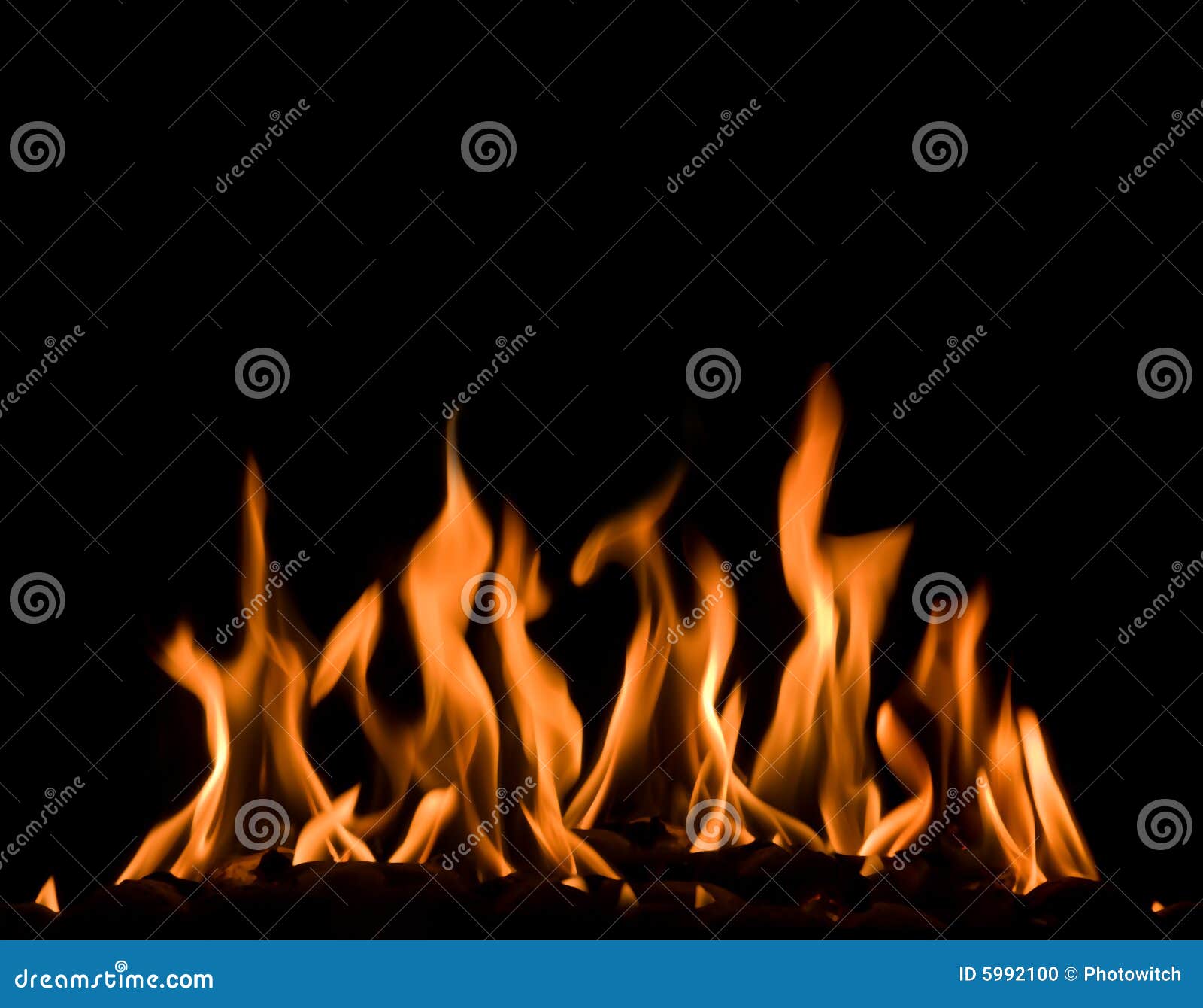Fiery fire stock photo. Image of heat, bonfire, space - 5992100