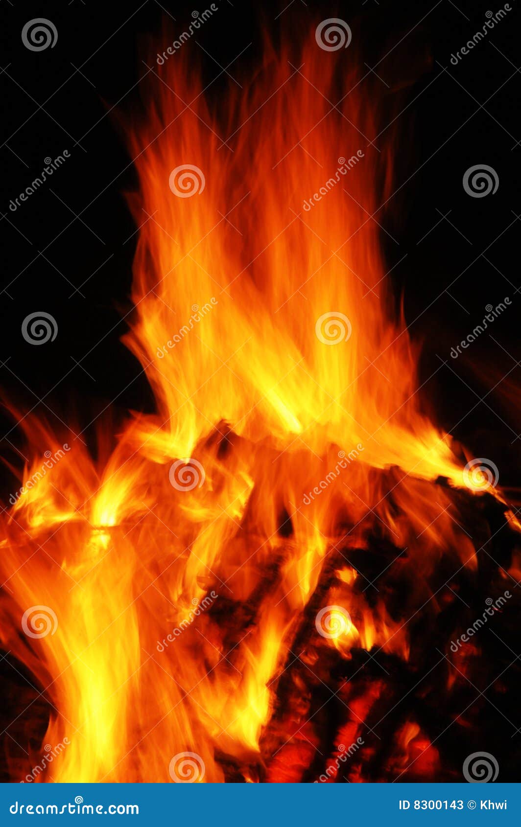 Fiery Flame stock image. Image of abstract, flame, power - 8300143