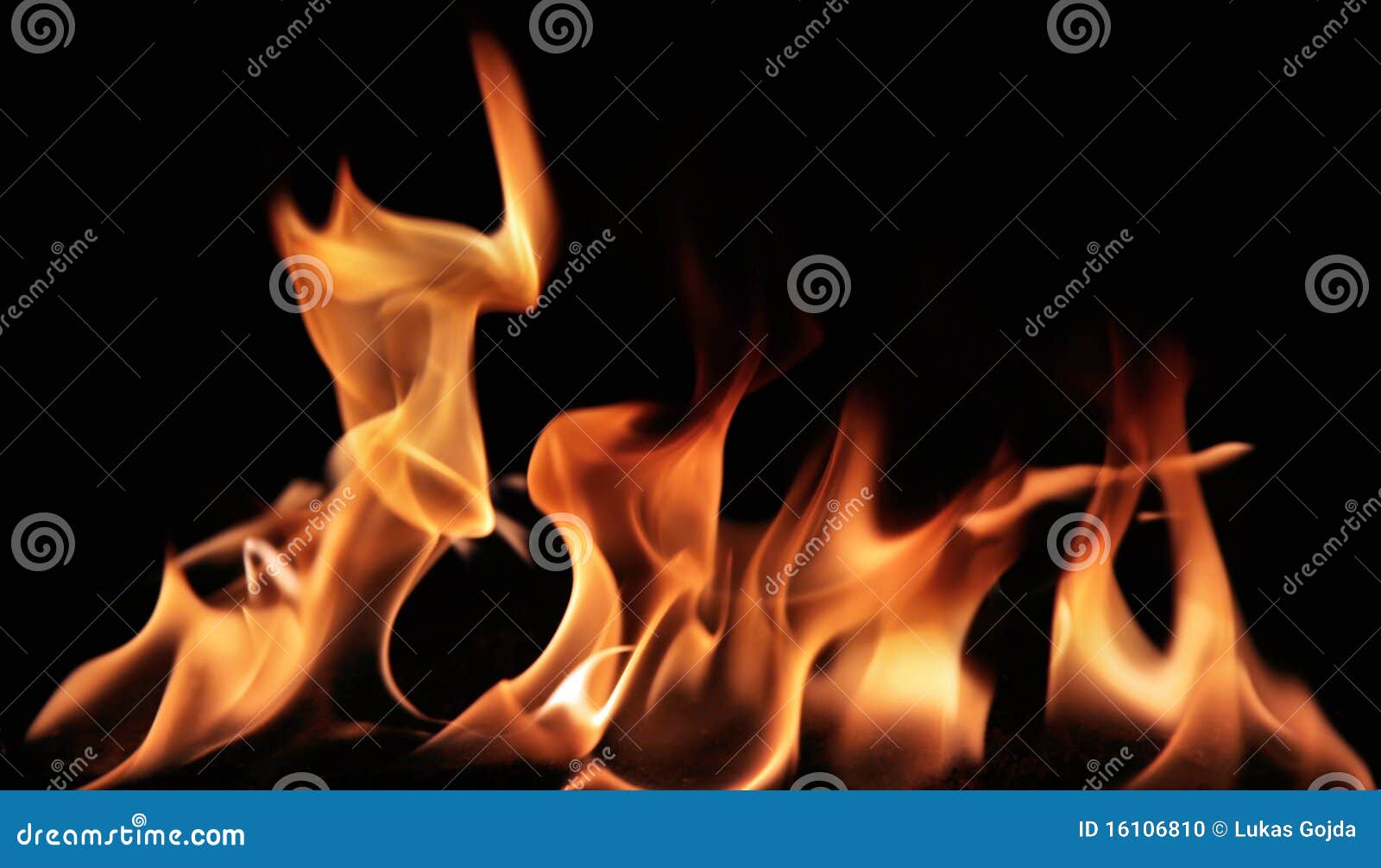 Fiery flames stock photo. Image of design, close, abstract - 16106810