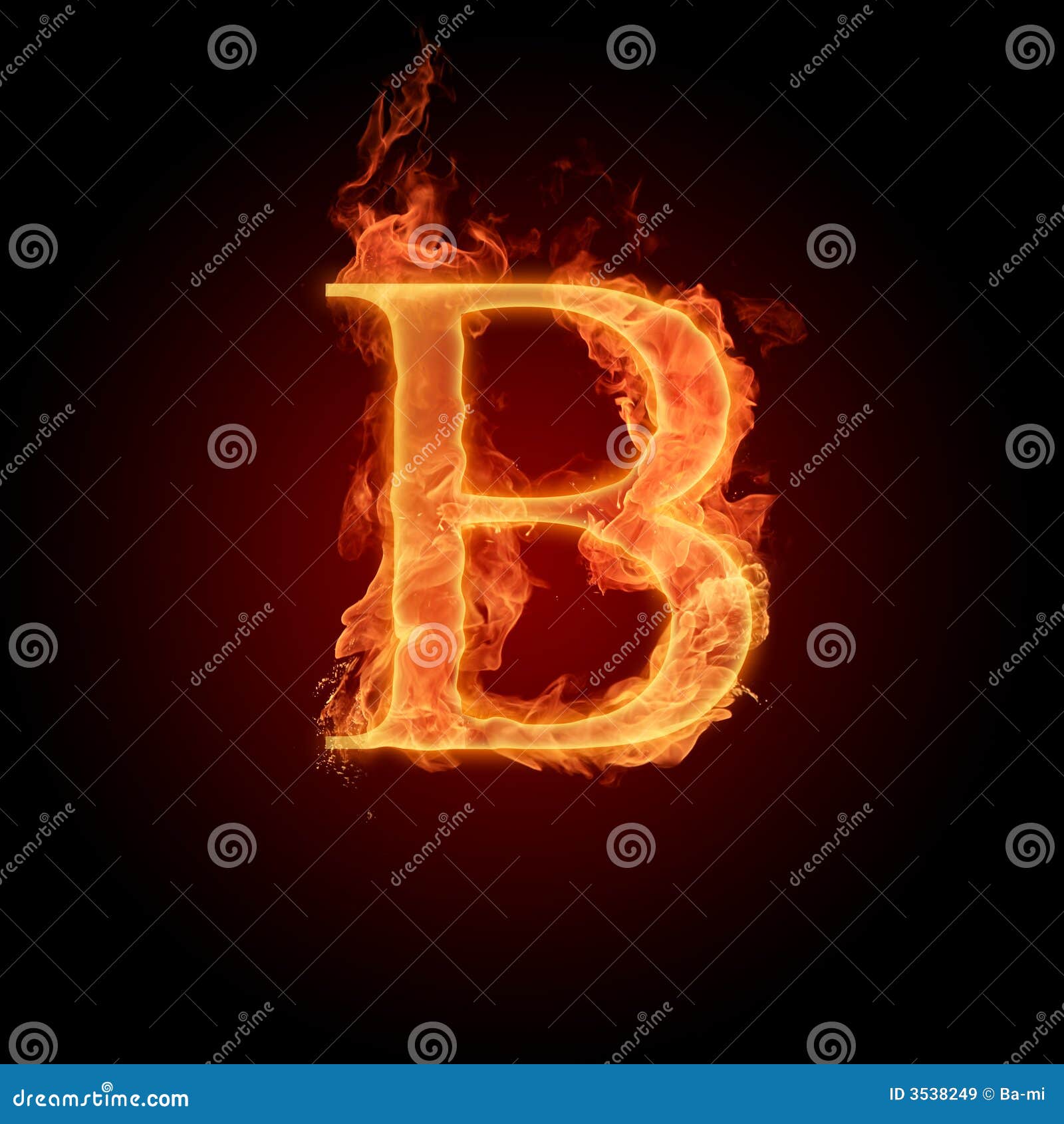 Fiery font stock illustration. Illustration of engulfed - 3538249