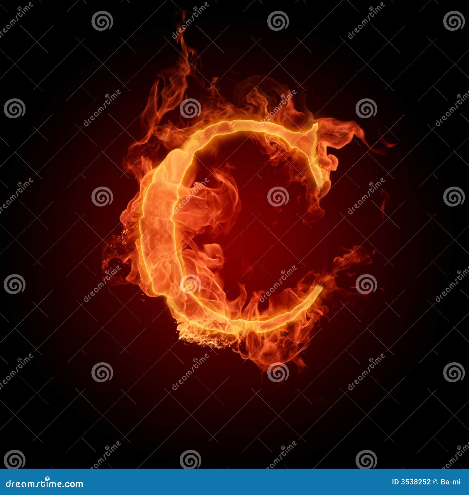 Fiery font stock illustration. Illustration of flammable - 3538252