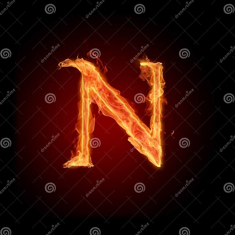 Fiery font stock illustration. Illustration of blazing - 3538281