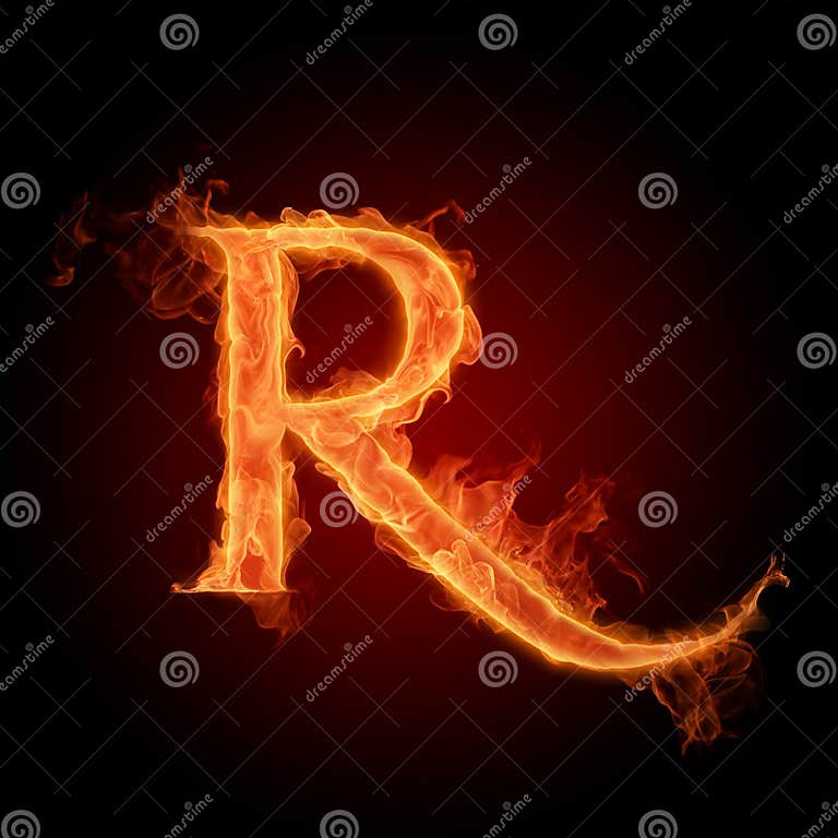 Fiery font stock illustration. Illustration of passion - 3538329
