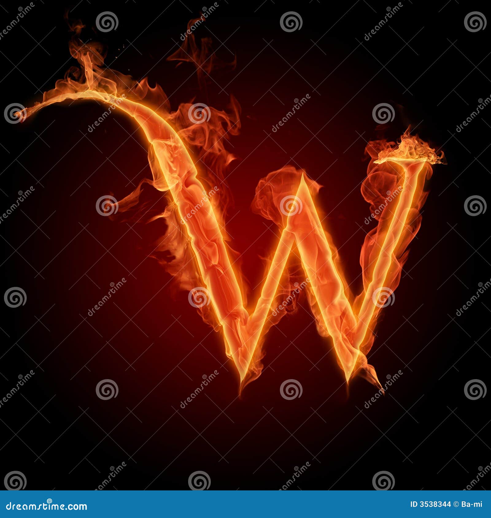 Fiery font stock illustration. Illustration of abstract - 3538344