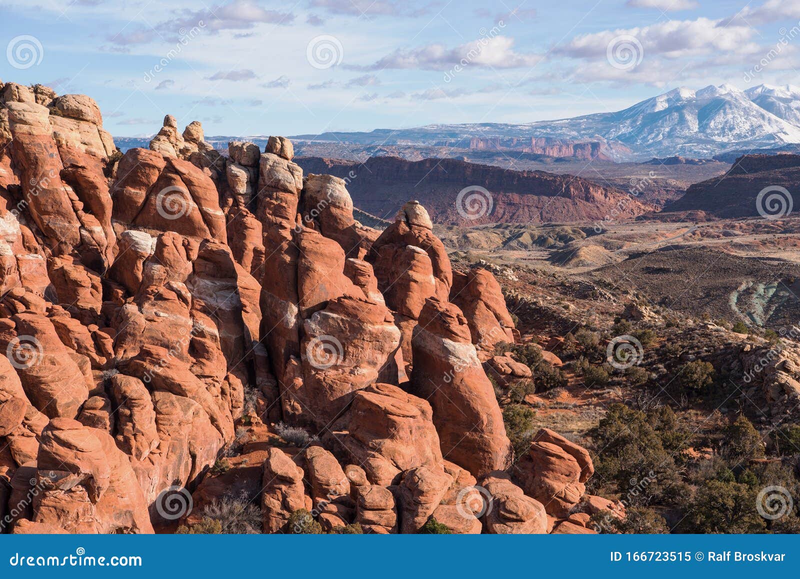 Fiery Furnace Viewpoint at Arches National Park, Utah Stock Image ... Fiery Furnace Viewpoint at Arches National Park, Utah Stock Image ...