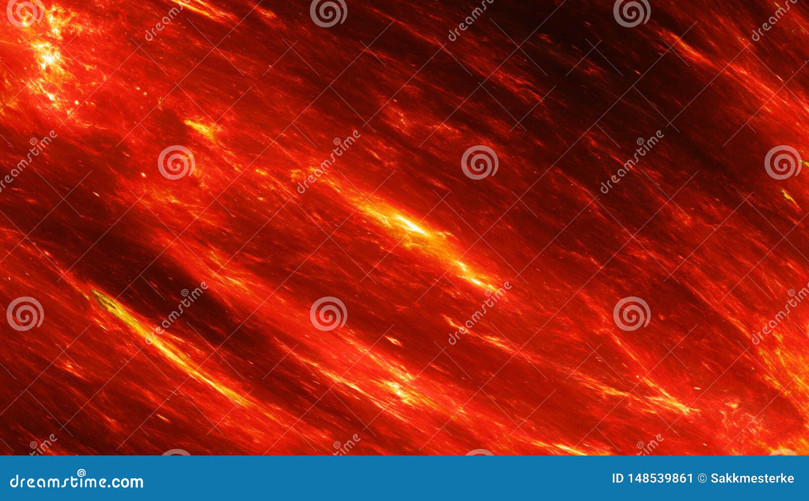 Fiery Glowing Qubits Abstract Background Royalty-Free Stock Image ...