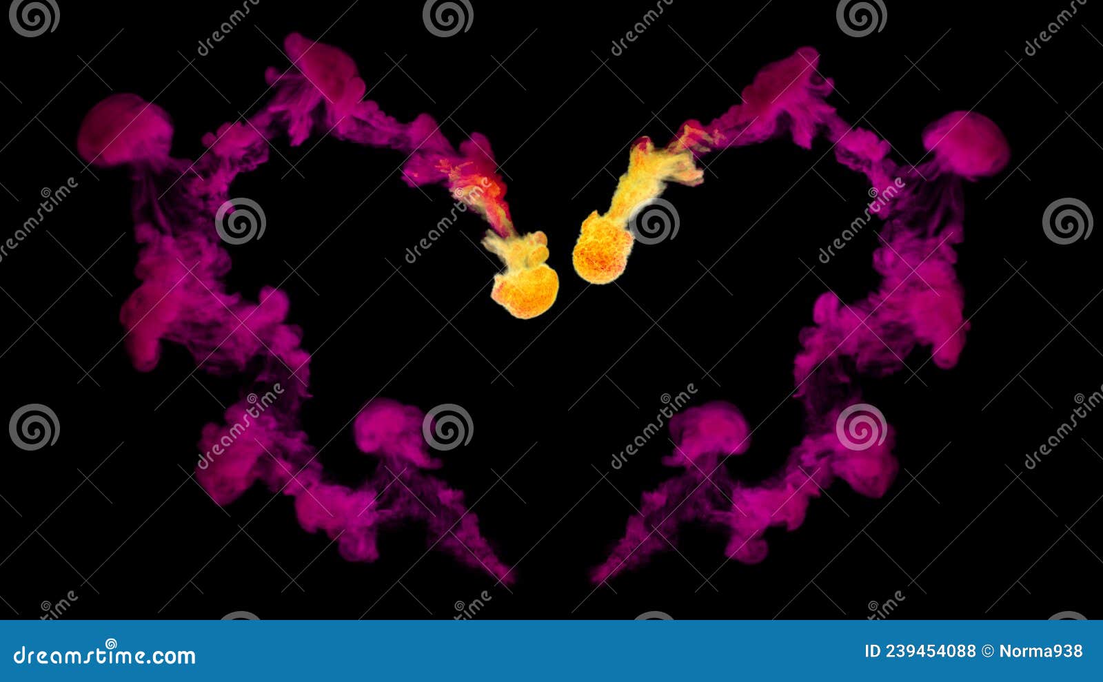 Fiery Heart, 3d Render. Heart-shaped Flame on a Black Background Stock ...