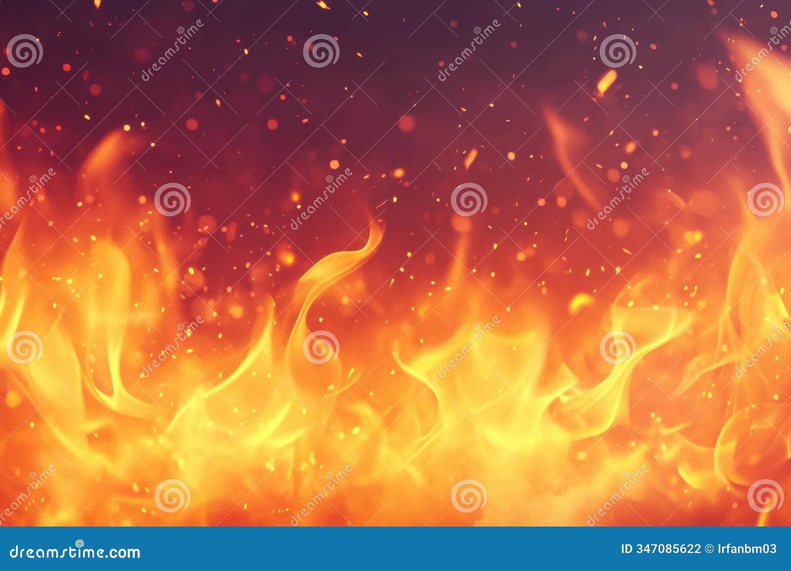 Fiery Inferno, a Dramatic Blaze Background Image Stock Photo - Image of ...