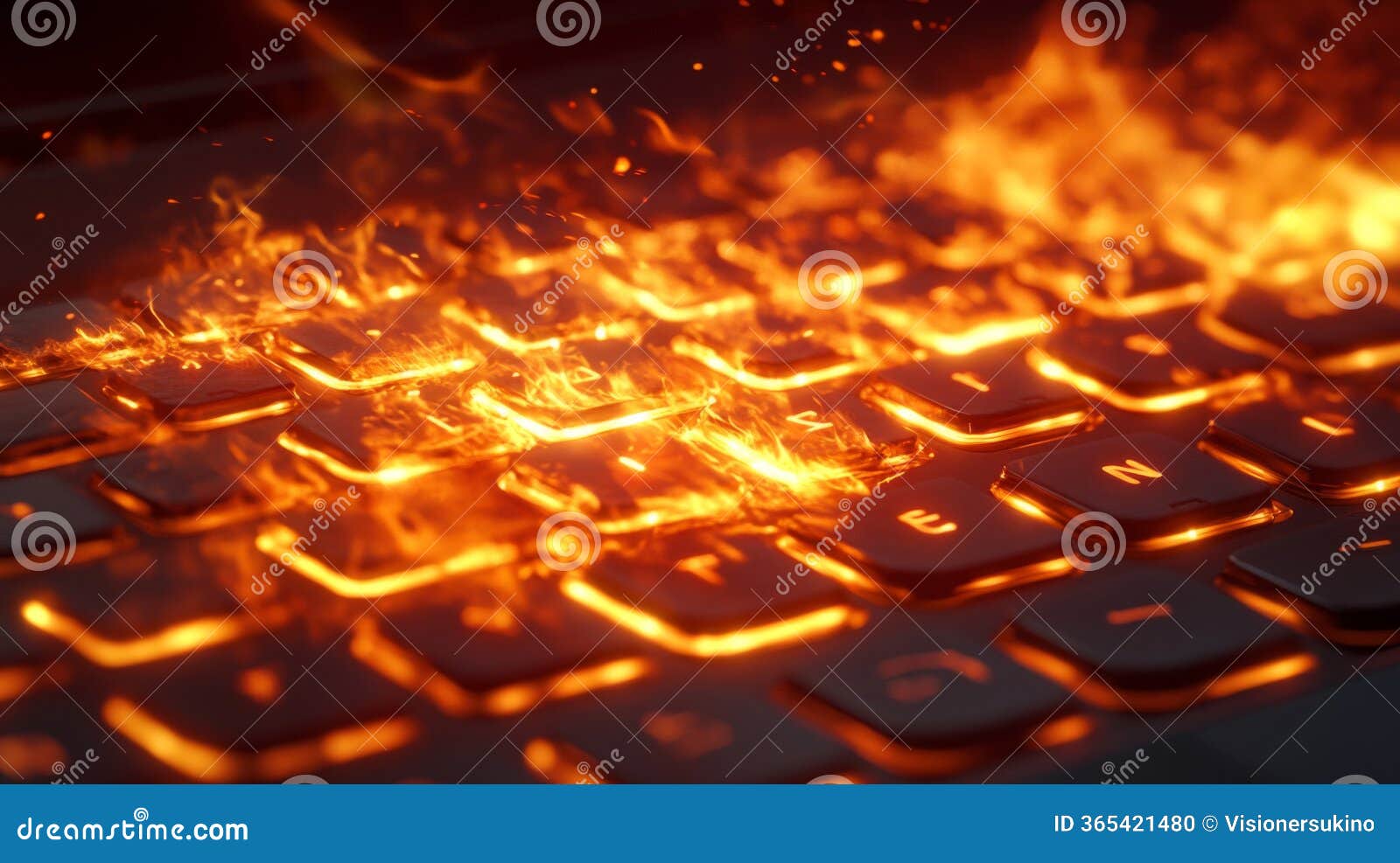 Burning Laptop, Notebook Stock Photo | CartoonDealer.com #1212336